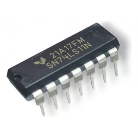 Compuerta Lógica AND Triple TTL 74ls11 con 3 Entradas - JAPO ELECTRONICA